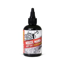 BUCK BOMB MOOSE MANIA SYNTHETIC MOOSE SCENT - 4 OZ