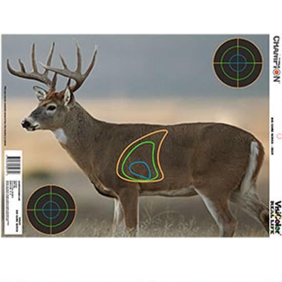 CHAMPION - VISICOLOR REAL LIFE DEER PAPER TARGET