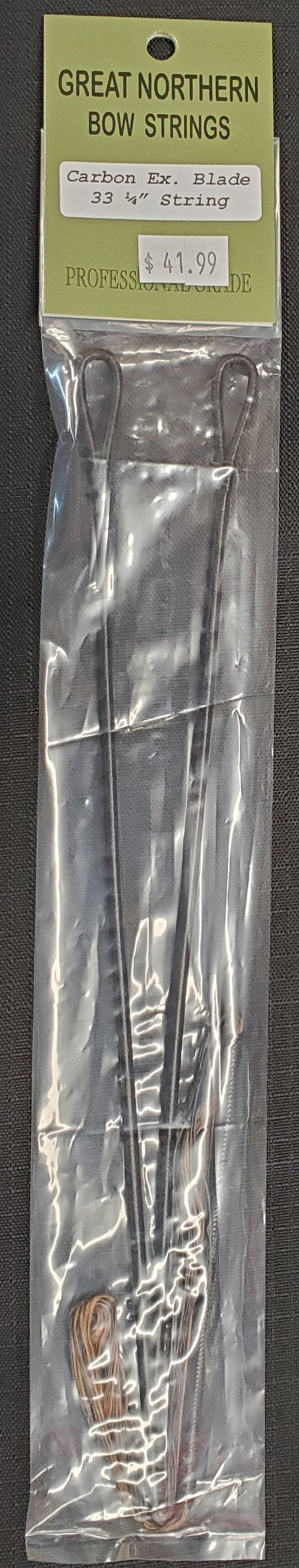 GREAT NORTHERN BOW STRINGS - CARBON EXPRESS BLADE STRING 33.25"